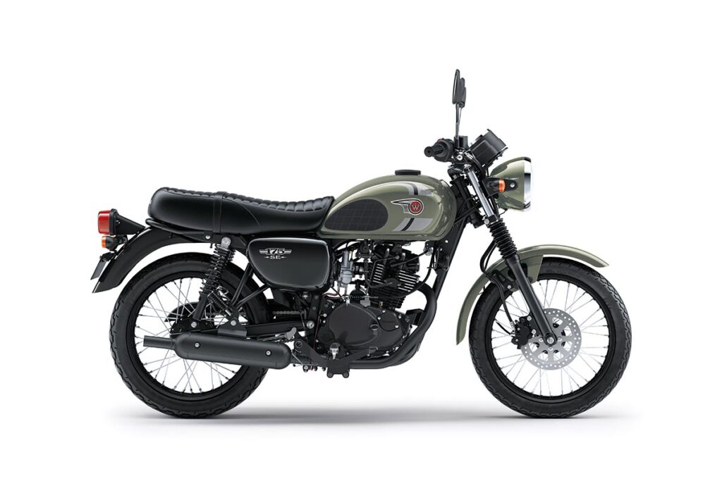 2025年モデルのW175 SE/W175 CAFE/W175TRのカラーラインアップ - 個人的バイクまとめブログ