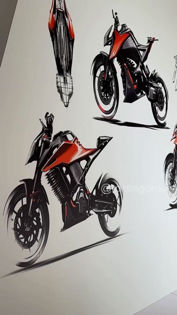KTMの電動バイクE-DUKEが展示されてる - 個人的バイクまとめブログ